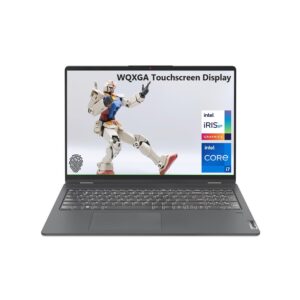 lenovo ideapad flex 5 2-in-1 laptop, 16” wqxga touchscreen display, intel core i7-1255u processor, 16gb ram, 1tb ssd, backlit kb, fp reader, sd card reader, wi-fi 6, windows 11 home, grey