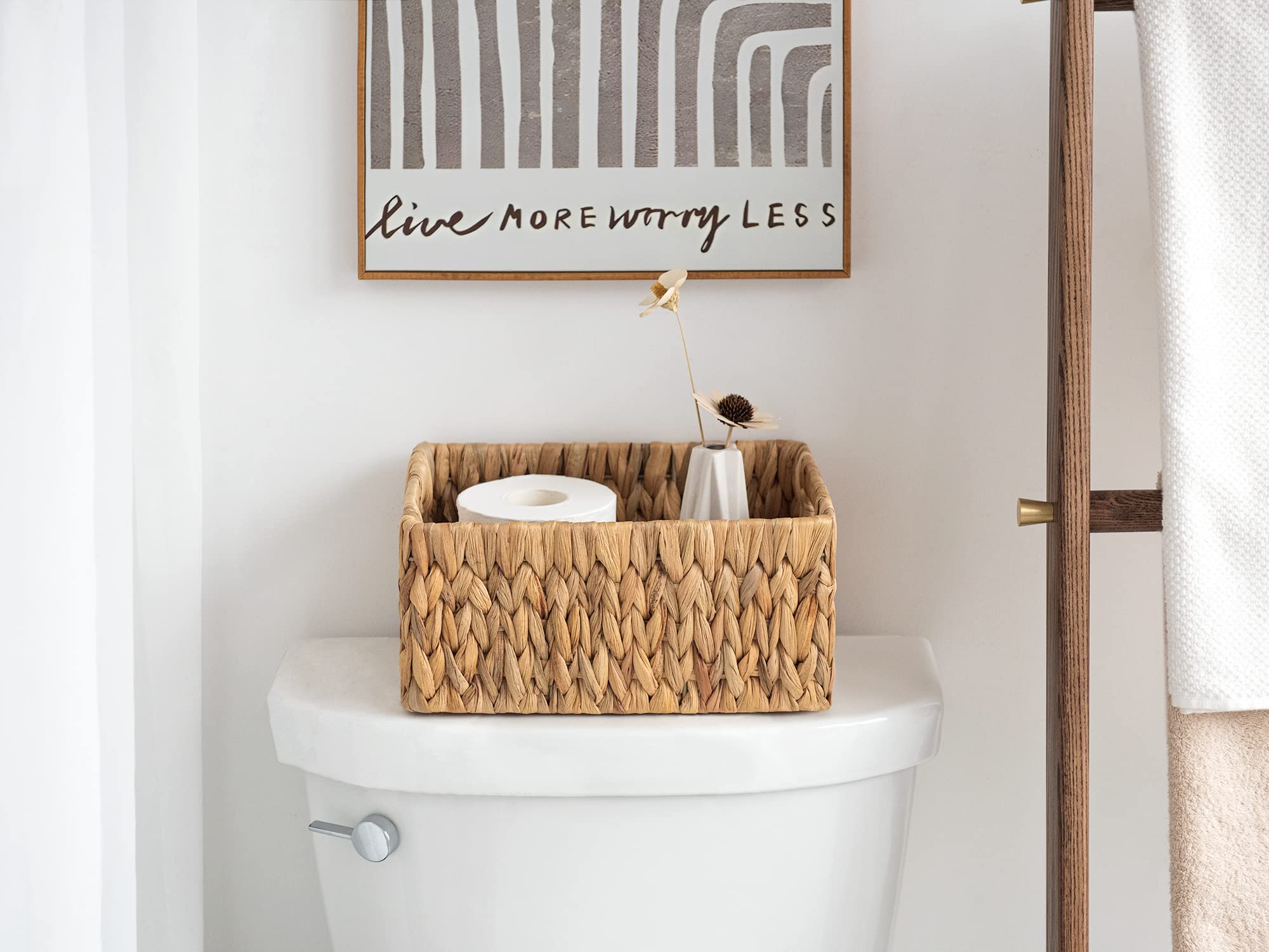 StorageWorks Wicker Baskets for Storage