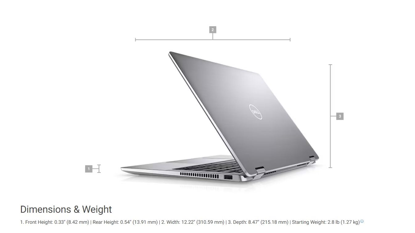 Dell Latitude 9420 14" 2.5K 2-in-1 Touchscreen (Intel Core i7-1185G7 vPro, 16GB RAM, 1TB SSD, Rechargeable Stylus) Business Laptop, Backlit, Fingerprint, Thunderbolt 4, Webcam, Wi-Fi 6E, Win 11 Pro