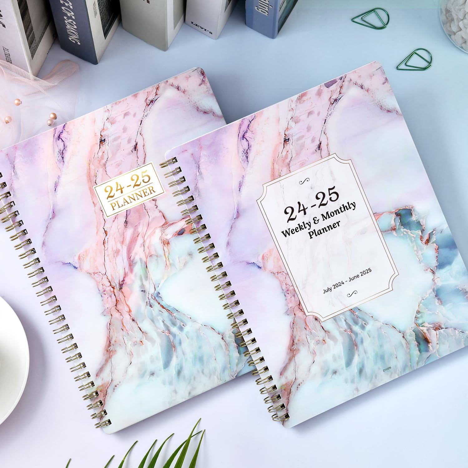 2024-2025 Planner - Academic Planner 2024-2025, Jul. 2024-Jun. 2025, 8''x10'', Planner 2024-2025 Daily Weekly and Monthly with 12 Printed Tabs