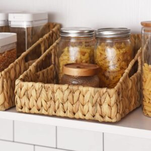 StorageWorks Wicker Baskets for Storage