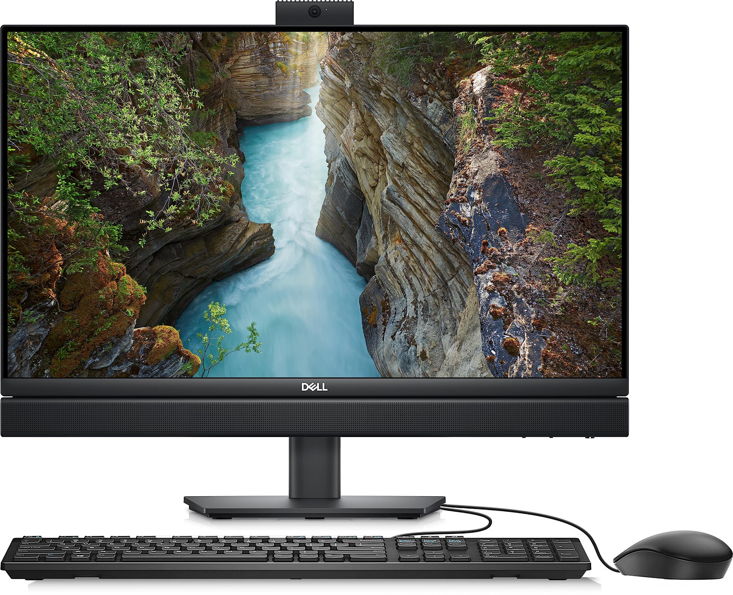 Dell OptiPlex 7410 23.8" Full HD All-in-One Computer - 13th Gen Intel Core i7-13700K 16-Core up to 5.40 GHz CPU, 64GB RAM, 1TB NVMe SSD, Intel UHD Graphics 770, Wi-Fi 6E + Bluetooth, Windows 10 Pro