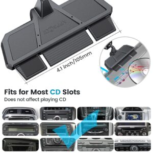 APPS2Car Wireless Car Charger Mount CD Slot Auto Clamping 15W Fast Charging CD Phone Holder for Car Wireless Charger Fit for iPhone 15 14 13 12 Pro Max, Samsung S23 Ultra S22 Note 20, Google, LG etc.