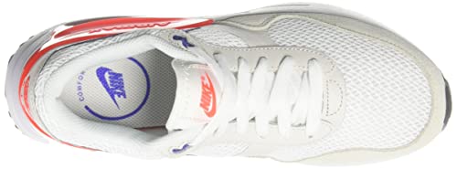 Nike Women's W Air Max Systm Running Shoes, White/Lapis-phantom-bright Crimson, 9