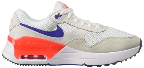 Nike Women's W Air Max Systm Running Shoes, White/Lapis-phantom-bright Crimson, 9