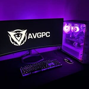 AVGPC Blizzard Gaming Computer - Intel i7 12700KF 8-Core 3.5 GHz, RTX 4060 8GB, 32GB DDR4 3600MHz, 240MM Liquid Cooler, 1TB NVMe M.2 SSD, TD500 Mesh White Case, WiFi/AC, Windows 11