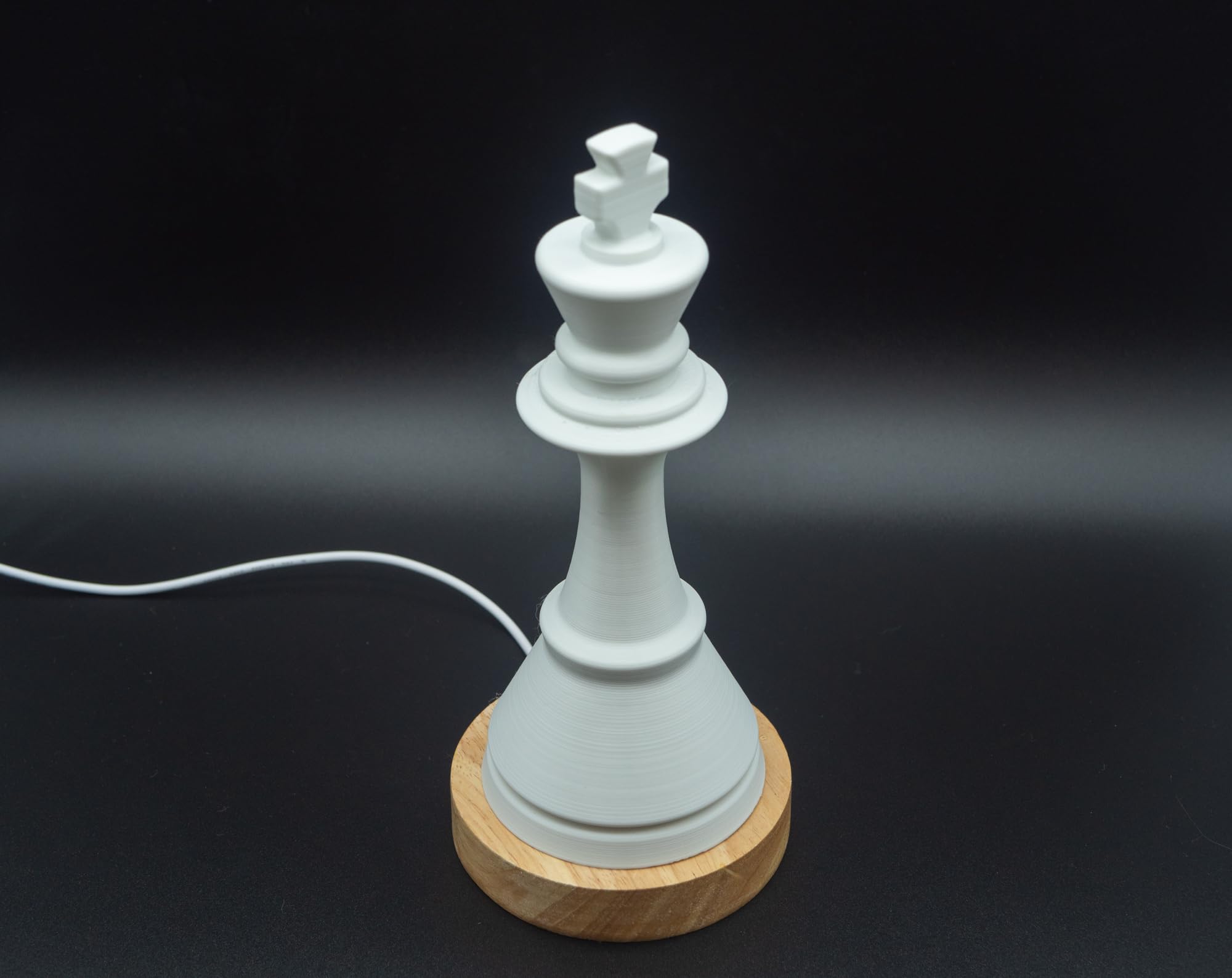 Chess King Lamp