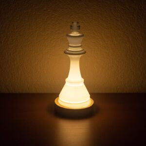 Chess King Lamp