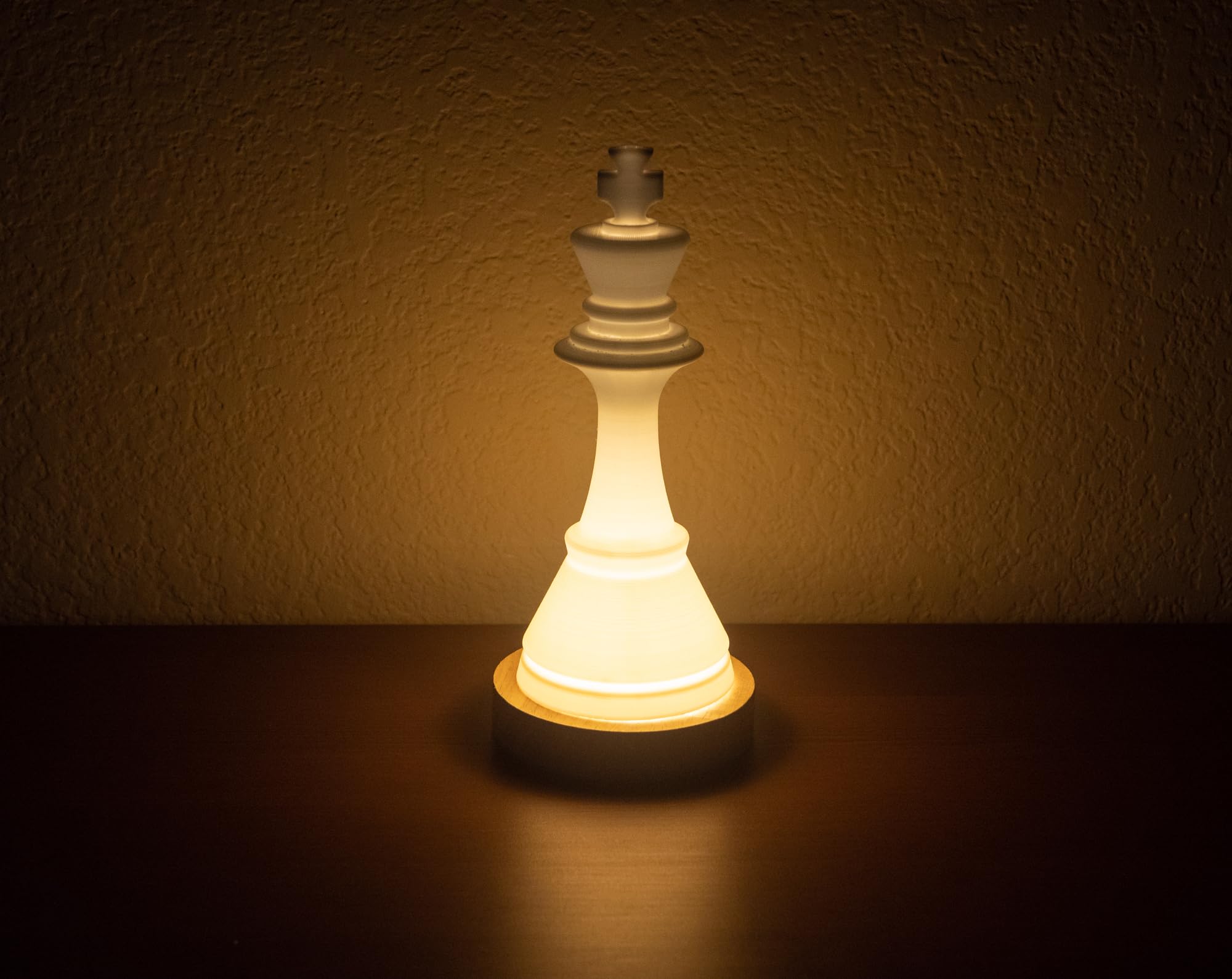 Chess King Lamp