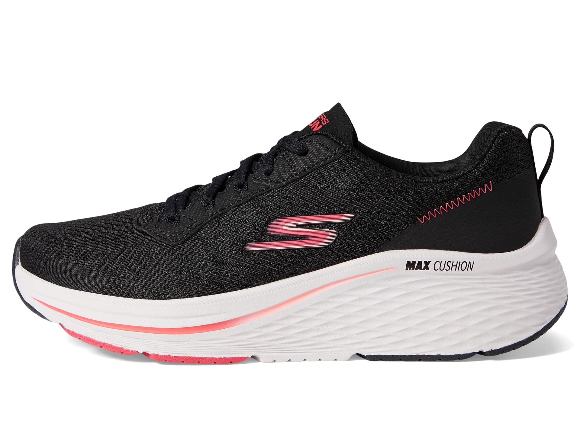 Skechers Max Cushioning Elite 2.0 - Break Through Black/Pink 8 B (M)