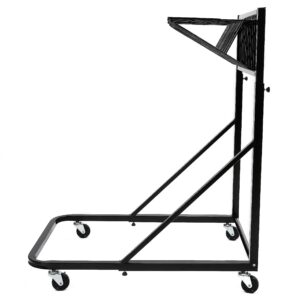 HECASA Mobile Blueprint Storage Rack with 12 Pivot Brackets, Adjustable Vertical Poster Display Rack & Plans Holder, Vertical Architectural Plan Storage Map organizer Rack Hanging File Organizer Stand Storage for Home Office Art Galleries - Black