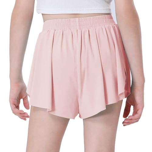 Girls Flowy Shorts Butterfly Shorts Kids Cute Shorts for Girls 10-12 Years Old Girls Skorts