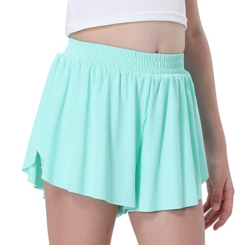 Girls Flowy Shorts Butterfly Shorts Kids Cute Shorts for Girls 10-12 Years Old Girls Skorts