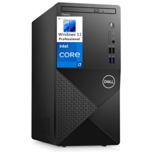 dell 2023 vostro 3910 tower business desktop computer, 12th gen intel 12-core i7-12700 up to 4.9ghz, 64gb ddr4 ram, 4tb pcie ssd, dvdrw, 802.11ac wifi, bluetooth 5.0, windows 11 pro