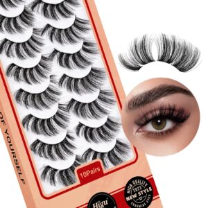 Lash Clusters DIY Eyelash Extensions 10 Pairs Higu clace Manga Cluster Lashes Bond And Seal