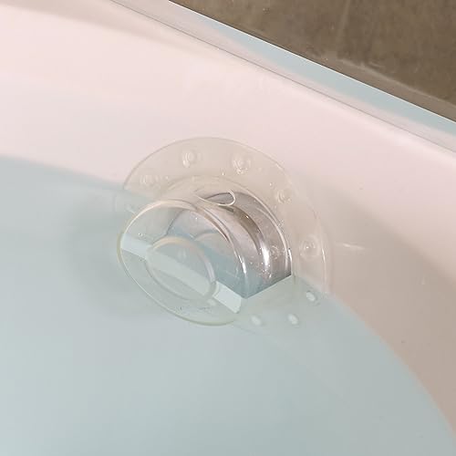 Danco 12078 Bathtub Overflow Drain Cover, Clear