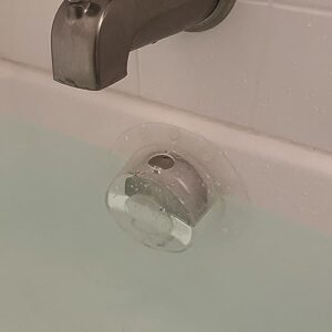 Danco 12078 Bathtub Overflow Drain Cover, Clear