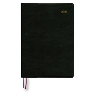 daigo e2318 2024 planner appointment weekly vertical b6 black (begins september 2023)