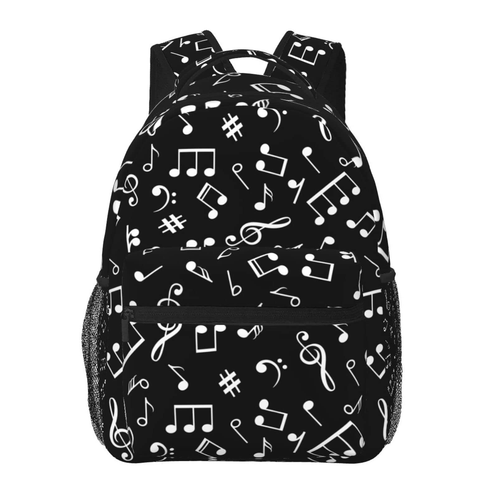 ROSIHODE Piano Music Note Backpack,Fashion Travel Hiking Camping Daypack Computer Backpacks Bookbag for Men Women