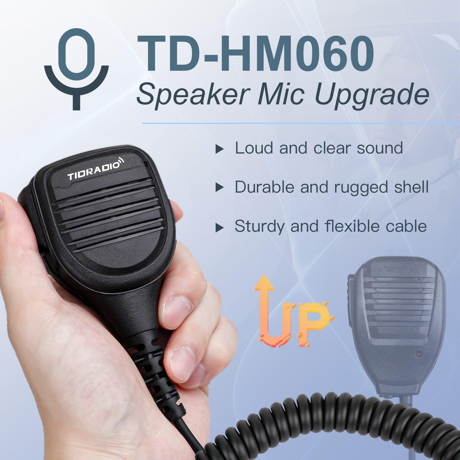 TIDRADIO (2nd Gen) TD-H8 GMRS Radio Two Way Radio,APP Programmable,Support Chirp,Long Range Walkie Talkies with 2pcs Rechargeable USB-C 2500mAh Battery,NOAA Weather Broadcast Receiver