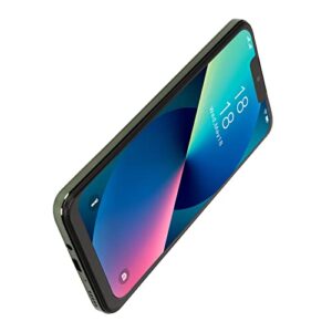 LANTRO JS Green 6.2in Smart Phone with 6GB RAM, 128GB Storage, 7000mAh Battery, 8MP/16MP Cameras, MT6889 Ten Core Processor, Android 11.0, EU 100-240V Compatible