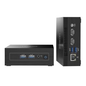 letsung mini air11se mini pc windows 11, 6gb ram lpddr4 128gb m.2 ssd, up to 512gb, mini nuc computer with intel celeron n4000, home/business mini desktop computer, wifi5/bt4.2/hdmi