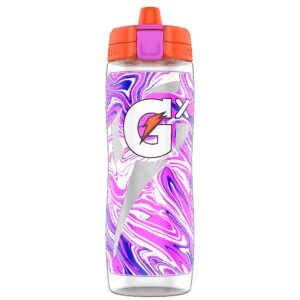 gatorade gx, marble pink, 30 oz