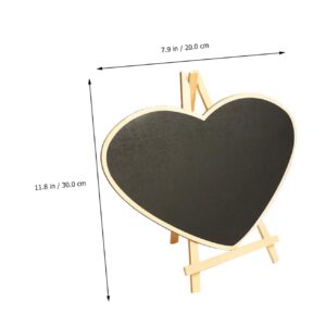 Ciieeo 2pcs Blackboard Crafts Easel for Table Easel for Small Message Board Sign Chalk Board Sign Mini Tablet Blackboard for Small Desktop Tablet Display Blackboard Platen