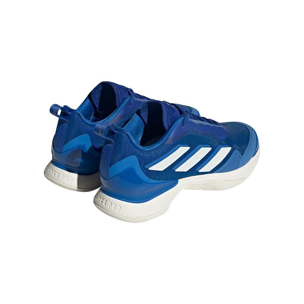 adidas Women`s Avacourt Tennis Shoes Bright Royal and White