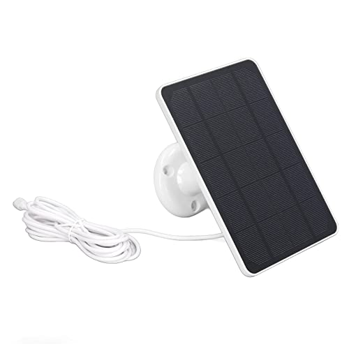 Solar Panel, Solar Panel Charger ABS Monocrystalline Silicon 10W Wide Compatibility Easy Installation for Fan