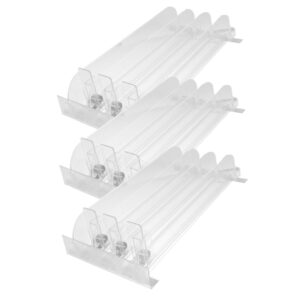 caxusd bottle sliding organizer 1 set shelf pusher white 35c drinks showcase shop drink pusher machine