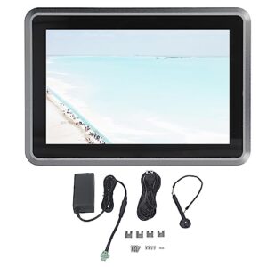 Rugged Touchscreen Tablet, Dustproof 100‑240V Sensitive Quiet Accurate Touch Industrial Tablet PC Efficient Heat Dissipation for Electronic Education (US Plug)