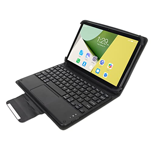 FOLOSAFENAR FHD Tablet, 8 Core CPU 8MP Front 16MP Rear 2 in 1 10.1 Inch Tablet 5G WiFi Supports Fast Charging with Keyboard for Reading (US Plug)