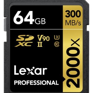 Lexar 64GB and 128GB SDXC Memory Cards Bundle | UHS-II