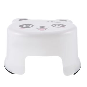 cartoon plastic stool bathroom stools for adults bathroom stool for toddlers round ottoman toilet step stool stool potty training small stool toilet child white