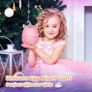 STRAWBETTER Unicorn Night Light Kids Toys 3 in 1 Unicorns & Starry Sky & Sea World Nights Lights Projector for 3 4 5 6 7 8 9 10 11 12 Year Old Girls Birthday Basket Stuffers Gifts for Kids 3-12