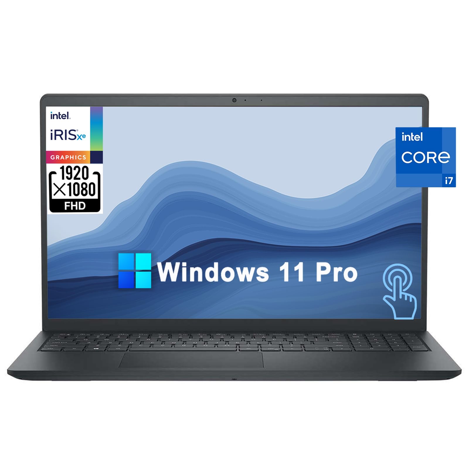 Dell Inspiron 15 3000 3530 Laptop Computer [Windows 11 Pro], 15.6" FHD Touchscreen, 13th Gen Intel 10-Core i7-1355U, 32GB RAM, 1TB PCIe SSD, Iris Xe Graphics, Numeric Keypad, Wi-Fi 6, Webcam, HDMI