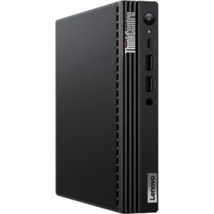 lenovo thinkcentre m70q gen 3 mini pc - 12th gen intel core i5 hexa-core desktop computer with 16gb ddr4 ram, 256gb nvme ssd - windows 11 pro 64 compact and powerful desktop pc in black (11t300c0us)