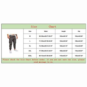 Match Mens Wild Cargo Pants Men's Outdoor Tactical Pants Lightweight Work Pants Military Combat Cargo Pants with 9 Pockets mingwangseo @q Dark Gray