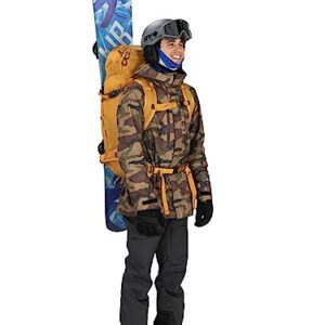 Osprey Soelden 42L Men's Ski and Snowboard Backpack, Black