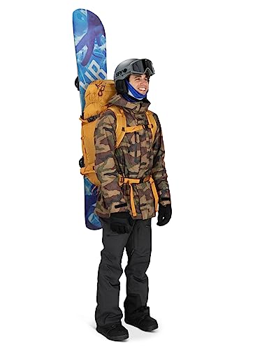 Osprey Soelden 42L Men's Ski and Snowboard Backpack, Black