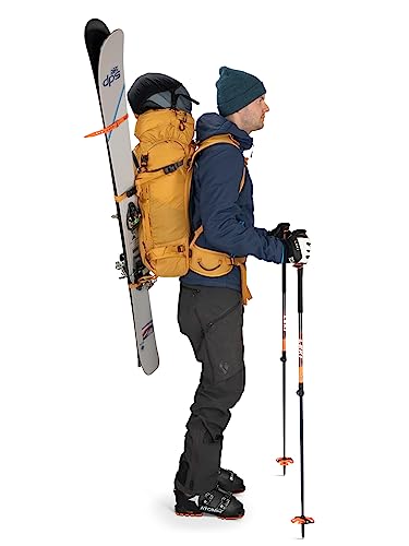 Osprey Soelden 42L Men's Ski and Snowboard Backpack, Black