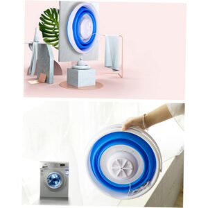 SOLUSTRE Small Washing Machine Portable Folding Washing Machine Portable Washing Machine Foldable Washing Machine Washer Portable Washer Machine Portable Small Washer Machine Mini Tool