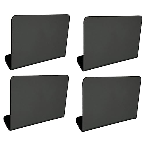 MAGICLULU 4pcs Table Blackboard Message Chalkboard Mini Blackboard Double Sided Chalkboard Free Standing Blackboard Party Blackboard Sign Mini Chalkboard Writing Board Wedding Decorate