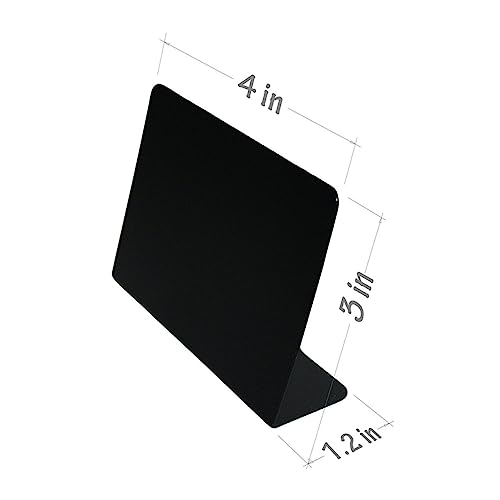 MAGICLULU 4pcs Table Blackboard Message Chalkboard Mini Blackboard Double Sided Chalkboard Free Standing Blackboard Party Blackboard Sign Mini Chalkboard Writing Board Wedding Decorate