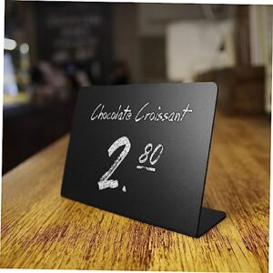 MAGICLULU 4pcs Table Blackboard Message Chalkboard Mini Blackboard Double Sided Chalkboard Free Standing Blackboard Party Blackboard Sign Mini Chalkboard Writing Board Wedding Decorate