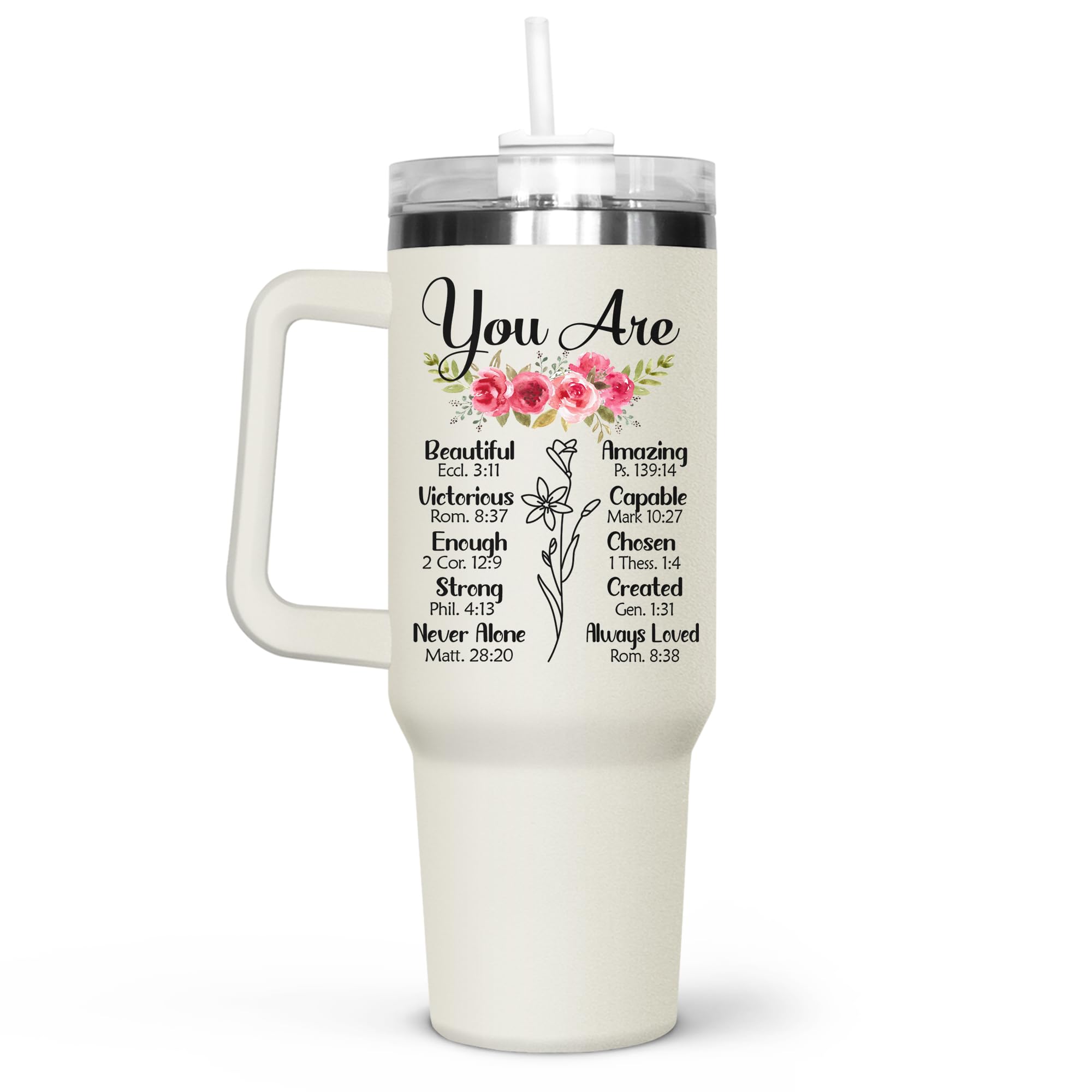 Christian Gifts for Women, Birthday Gifts for Women - Religious Gifts for Women, Inspirational Gifts for Women - Christmas Gifts for Women, Female - Friendship Gifts for Women Friends 40Oz Tumbler