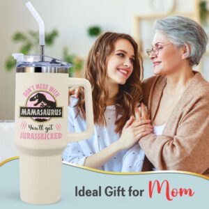 ARINIM Mothers Day Gifts for Mom from Daughter, Son - Best Mom Gifts - Birthday Gifts for Mom, Mom Birthday Gifts, Present for Mom - Tumbler 40oz with Handle