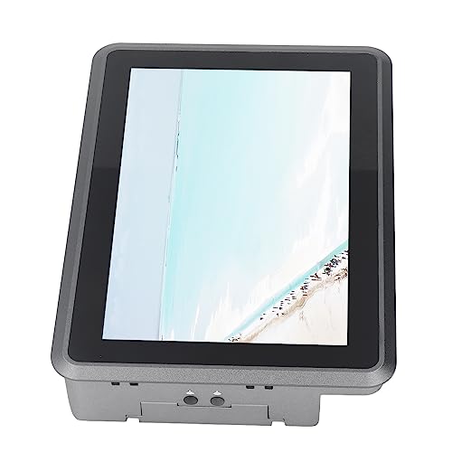 Rugged Touch Pad, Single Point Control 100‑240V Industrial Tablet PC Wide Voltage Capacitive Screen for Industrial Automation (US Plug)