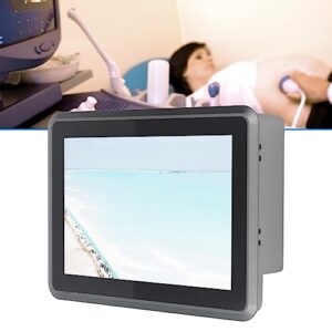 Rugged Touch Pad, Single Point Control 100‑240V Industrial Tablet PC Wide Voltage Capacitive Screen for Industrial Automation (US Plug)